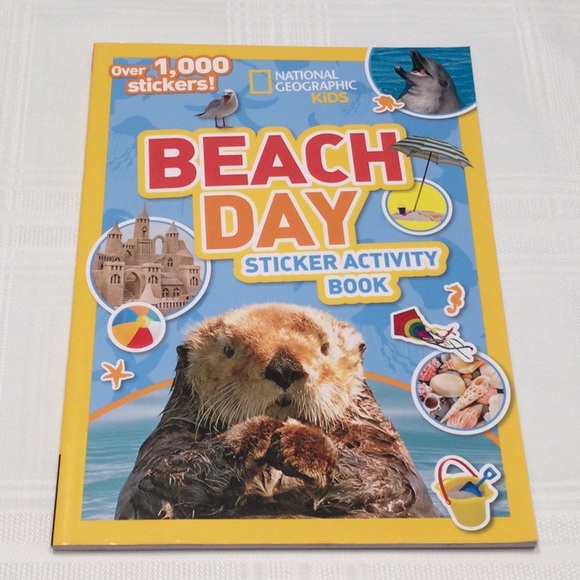 National Geographic | Toys | National Geographic Kids Beach Day Sticker ...
